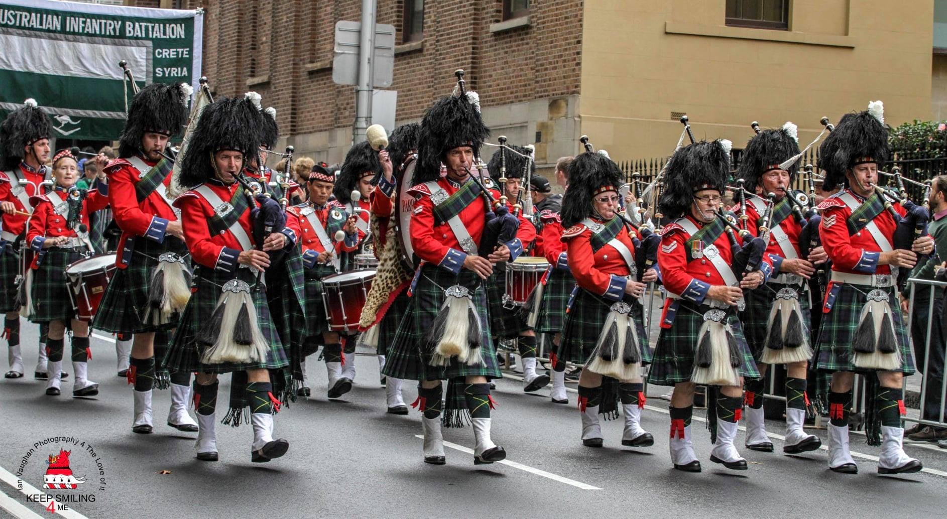 Parramatta RSL Caledonian Pipe Band – Established 1944